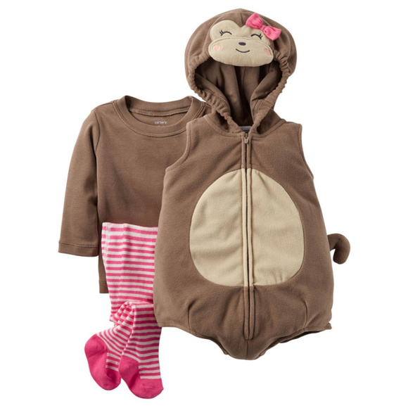 Carter's | Costumes | New Carters Baby Girl Monkey Halloween Costume ...